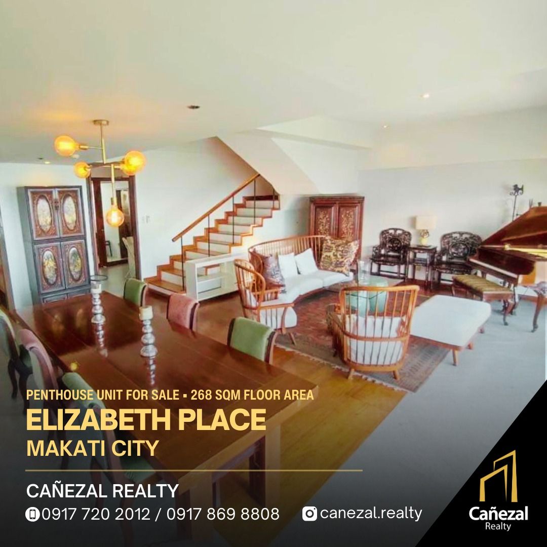 Penthouse Unit in Elizabeth Place at 268 SMQ Floor Area and 1 Parking ...