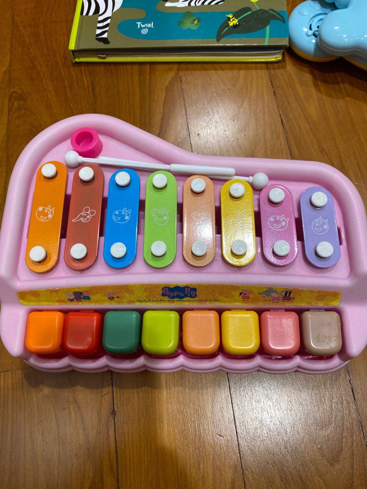 Peppa Pig Piano, Babies & Kids, Infant Playtime on Carousell