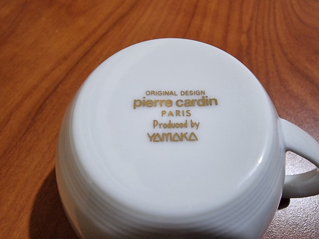 Pierre Cardin Paris Cup and Saucer, Furniture & Home Living ...