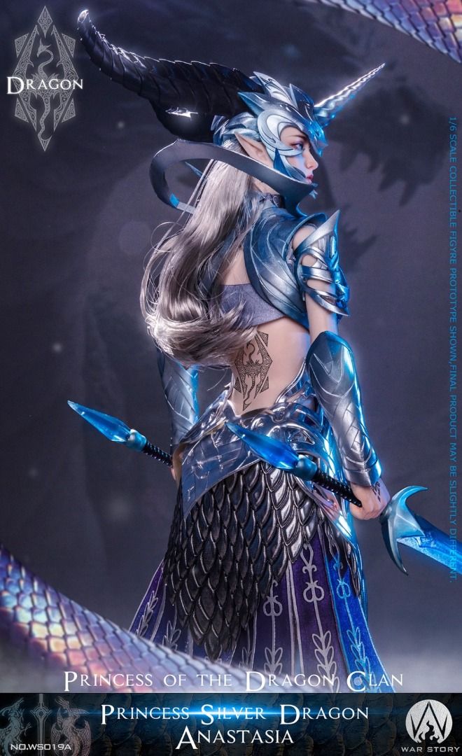 [PO] WAR STORY WS019 Dragon Princess - Silver Dragon Anastasia / Red ...