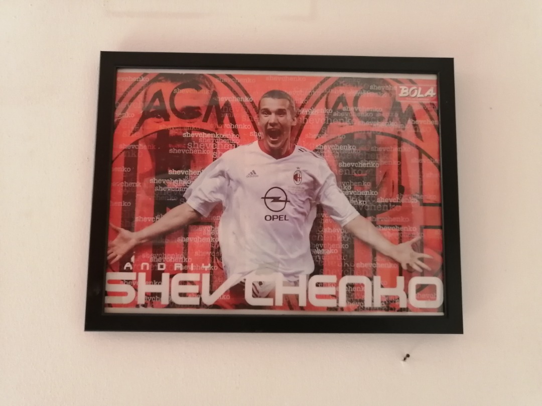 Poster Andriy Shevchenko, Antik, Pajangan di Carousell