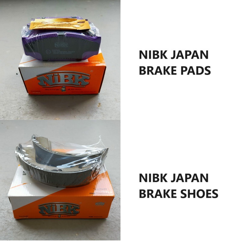 PreOrder NIBK Japan Brake Pads Brake Shoes, Car Accessories ...
