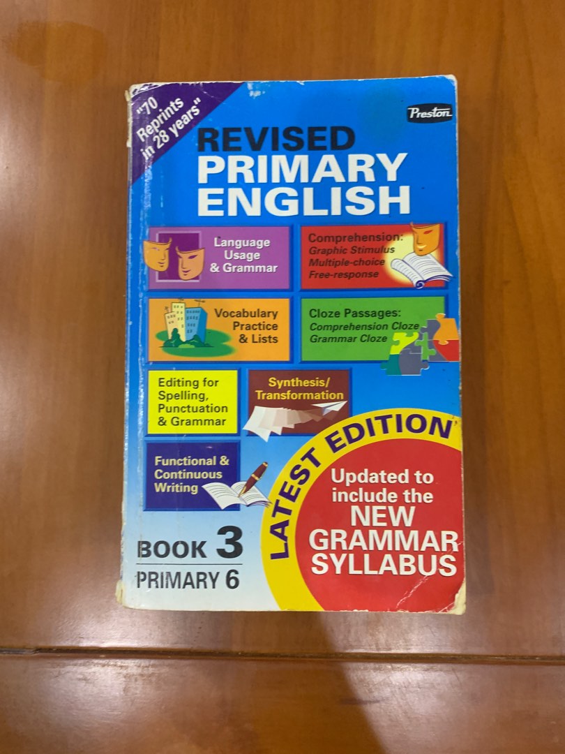 Primary 6 English Exercises, Hobbies & Toys, Books & Magazines ...