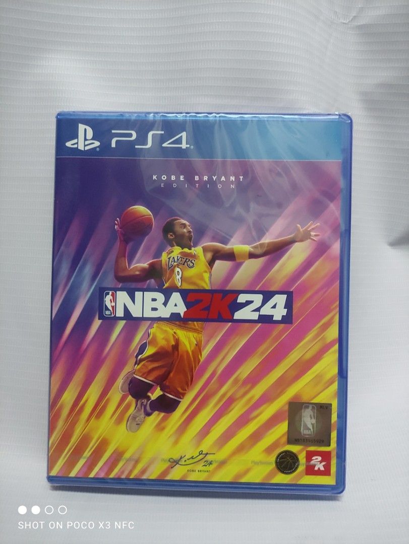 PS4 2K24 KOBE BRYANT EDITION STANDARD, Video Gaming, Video Games ...