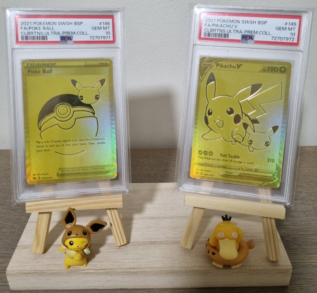 PSA 10 Pikachu & Pokeball sequential [Set], Hobbies & Toys, Toys ...