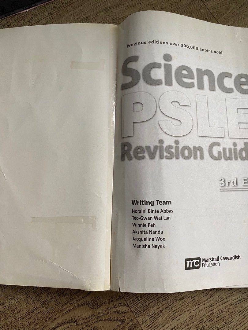 PSLE Science Revision Guide, Hobbies & Toys, Books & Magazines ...