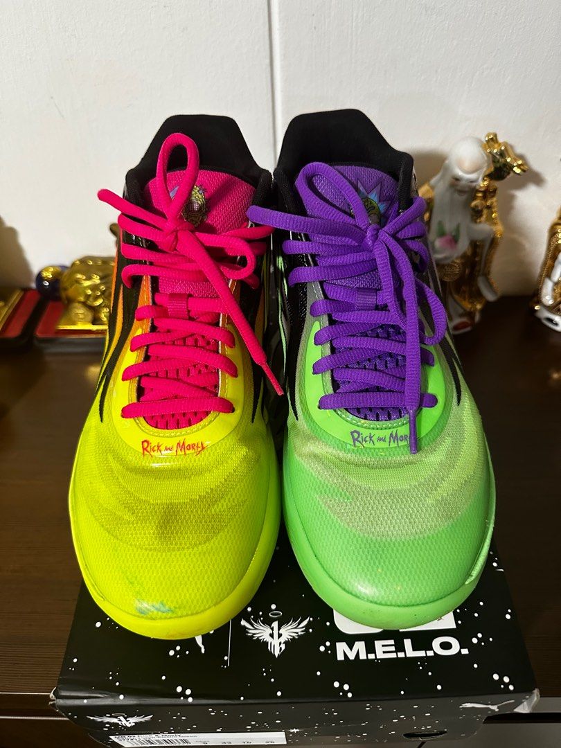 Puma MB02 rick and morty, Men's Fashion, Footwear, Sneakers on Carousell