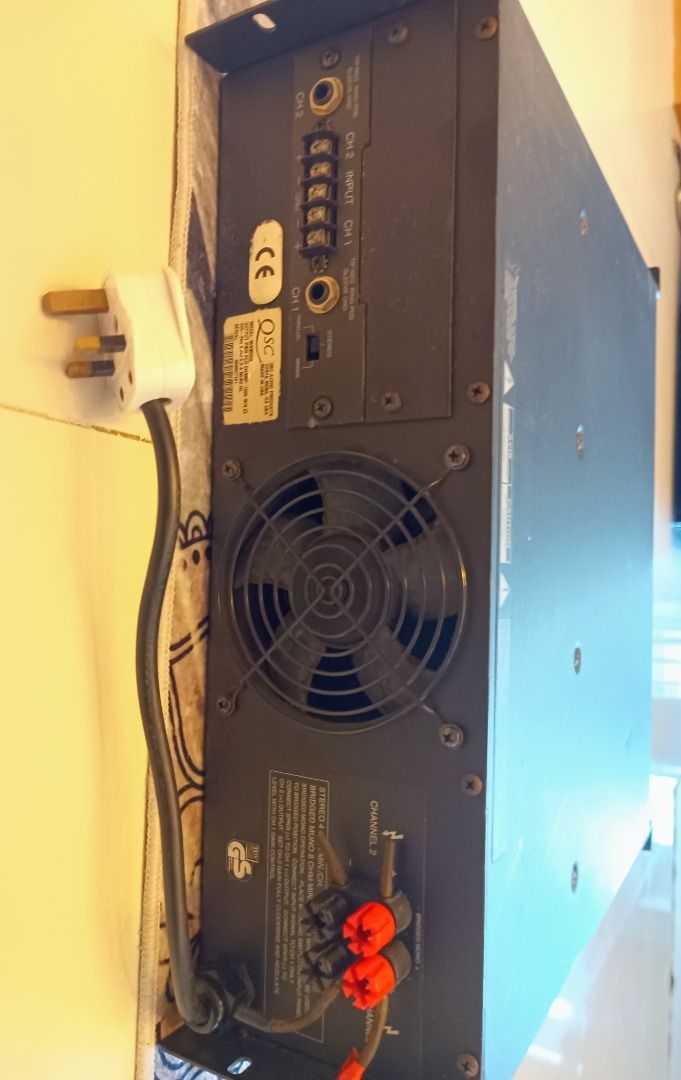 QSC MX3000A Dual Monaural Amplifier, Audio, Soundbars, Speakers ...