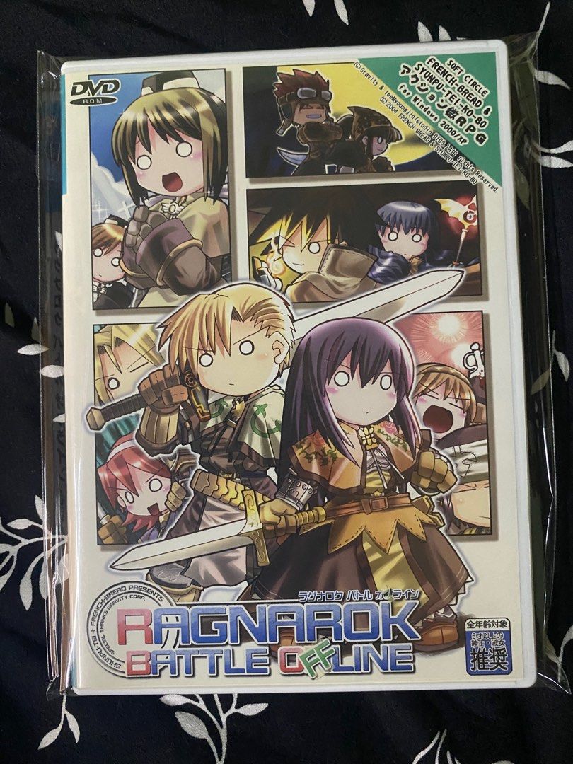 Ragnarok Online Battle Offline Game CD Disc Installer Japan / Japanese ...