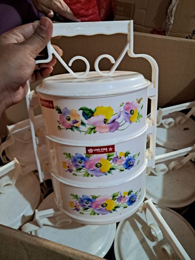 Rantang susun 3 lion star, Kitchen & Appliances di Carousell