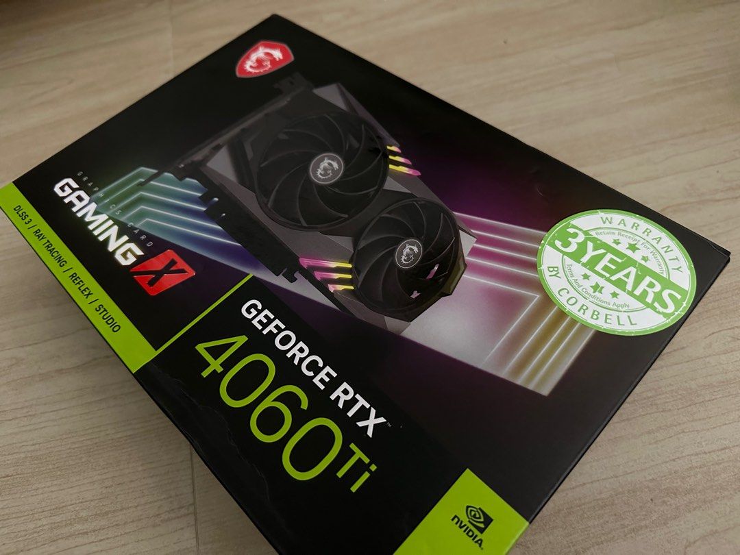 [Rare] MSI RTX 4060 Ti GAMING X 8G - great for ITX / Small Form Factor ...