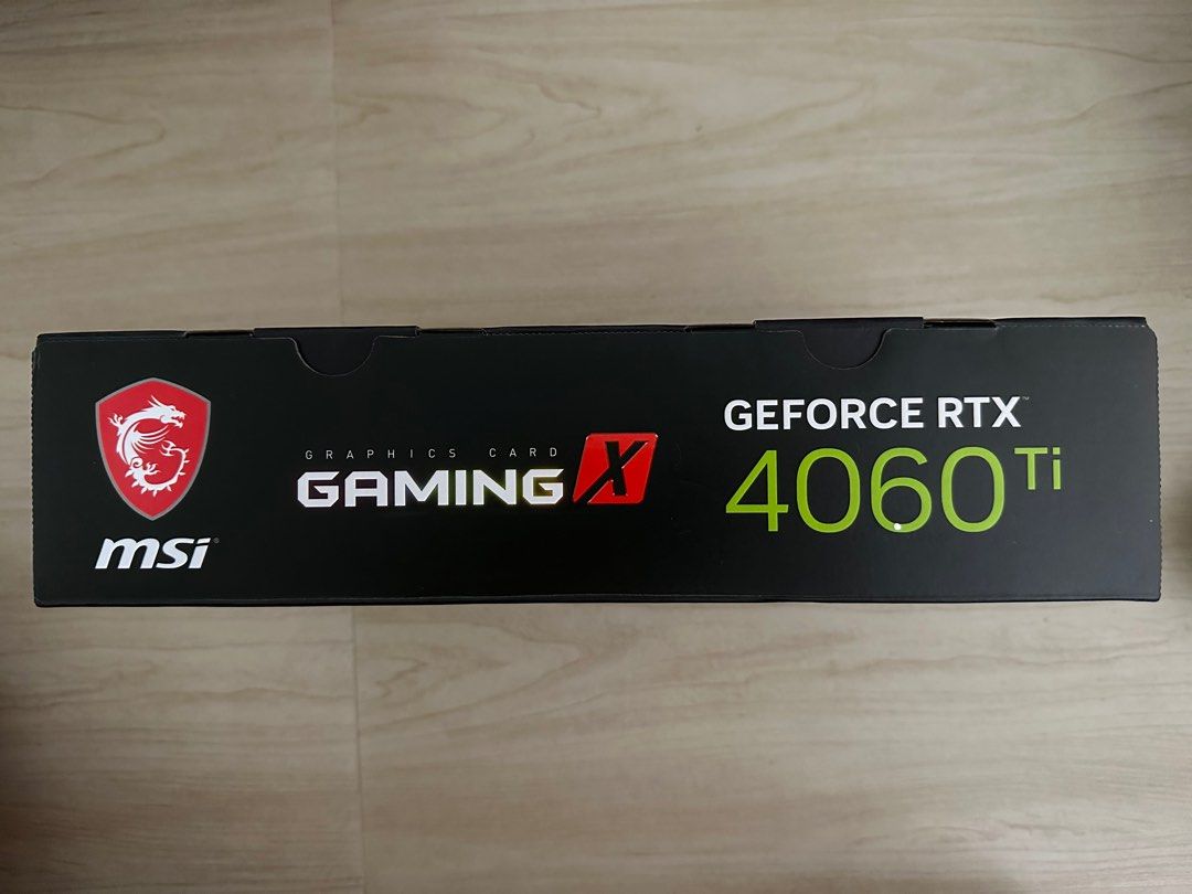[Rare] MSI RTX 4060 Ti GAMING X 8G - great for ITX / Small Form Factor ...
