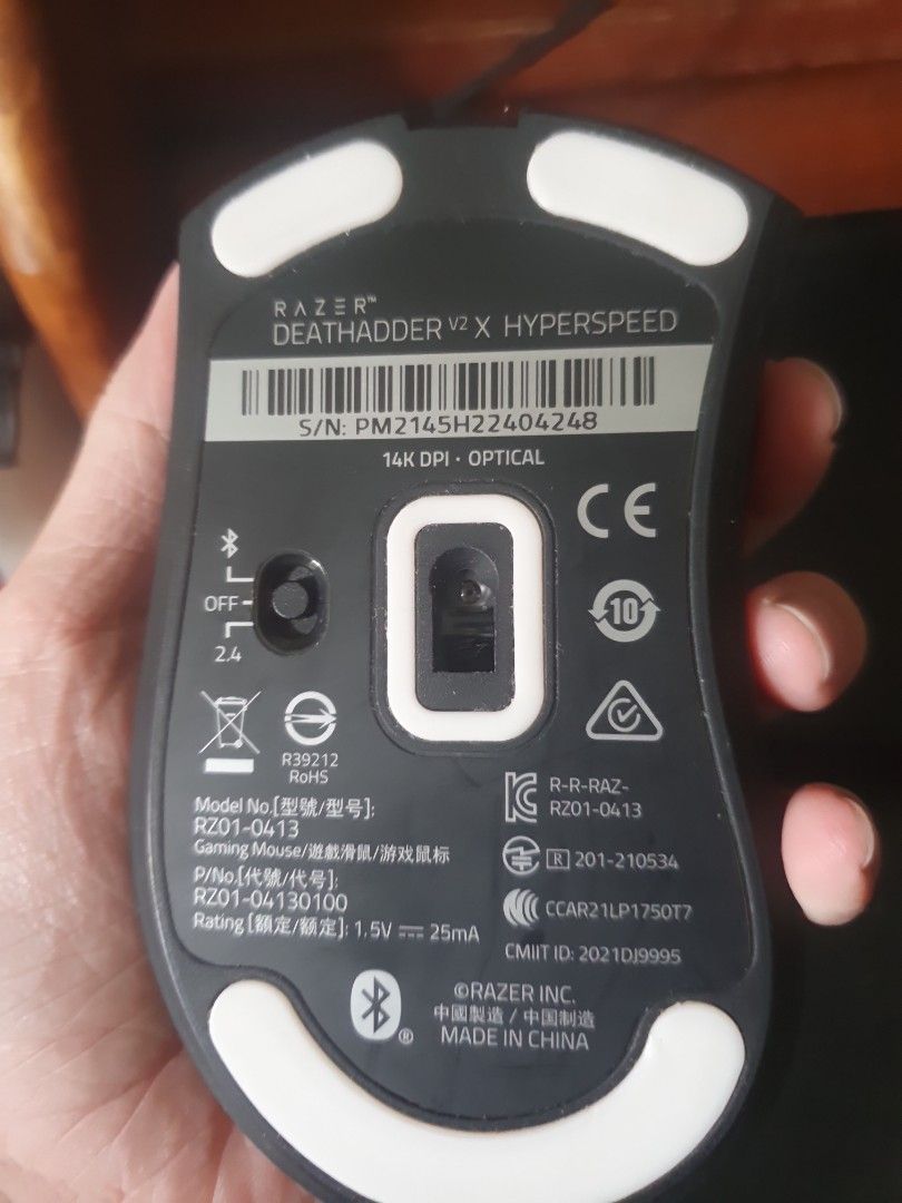 Razer Deathadder v2 x hyperspeed, Computers & Tech, Parts & Accessories ...