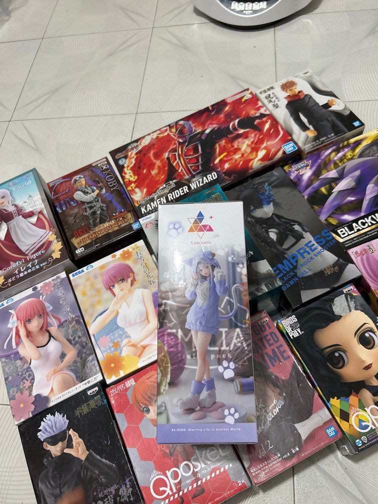 Re 從零開始的異世界生活 Emilia fluffy pack 貓娘模型 全新正版SEGA模型 愛蜜莉雅, 興趣及遊戲, 玩具 & 遊戲類 - Carousell