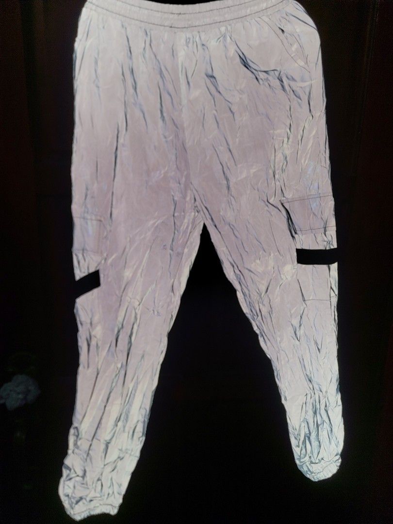 Reflective tactical pants, Men's Fashion, Bottoms, Trousers on Carousell