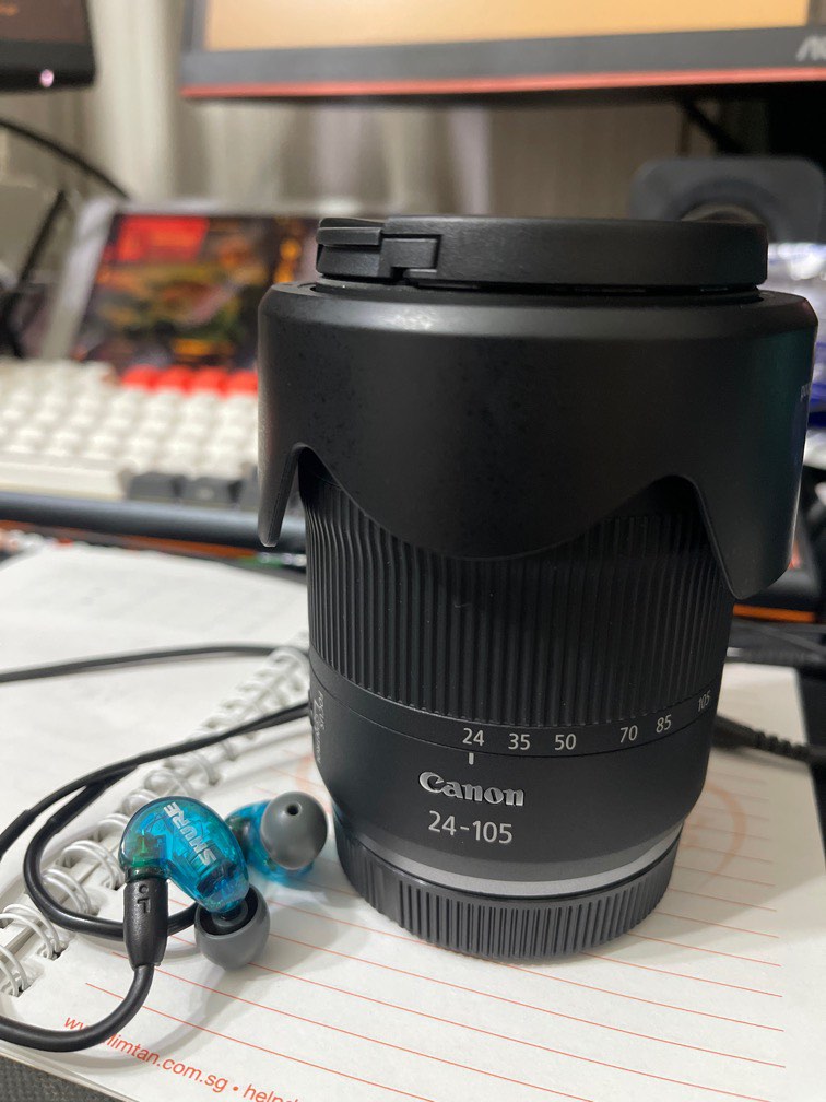Canon RF24-105mm F4-7.1 IS STM, Photography, Lens & Kits on Carousell