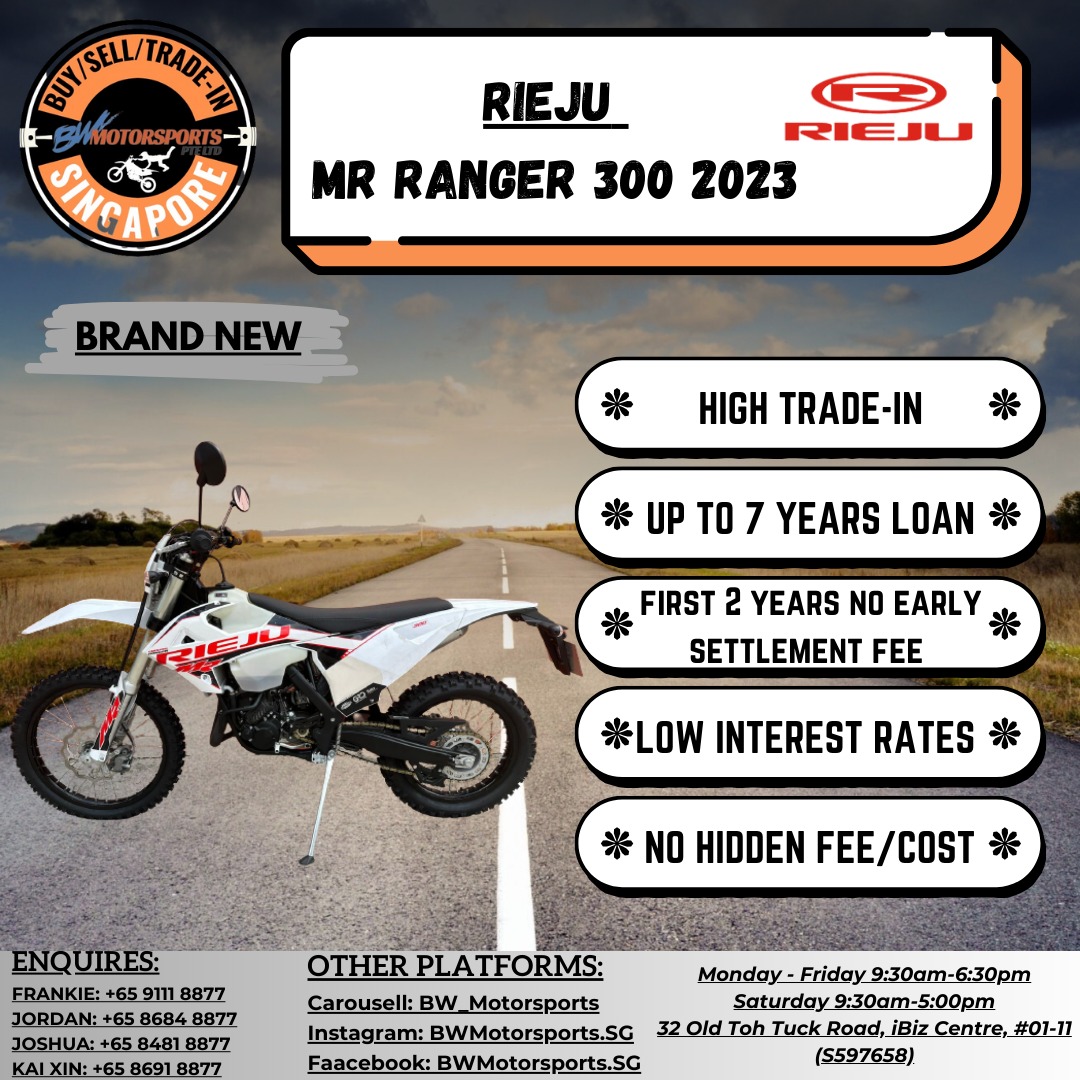 RIEJU MR RANGER 300 2023, Motorcycles, Motorcycles for Sale, Class 2A ...
