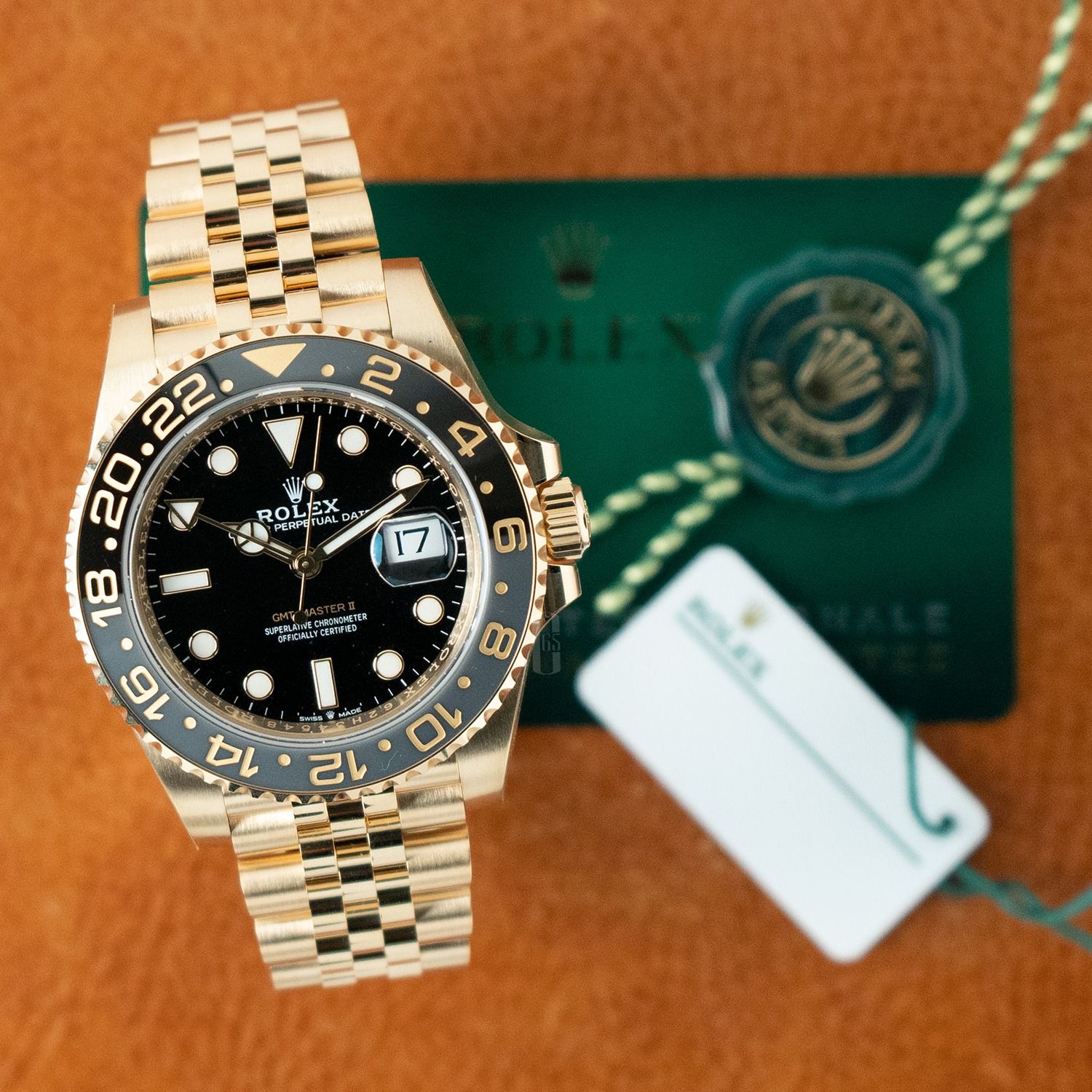 Rolex 126718GRNR GMT Master II "Guinness" BNIB FULL STICKER AUGUST ...
