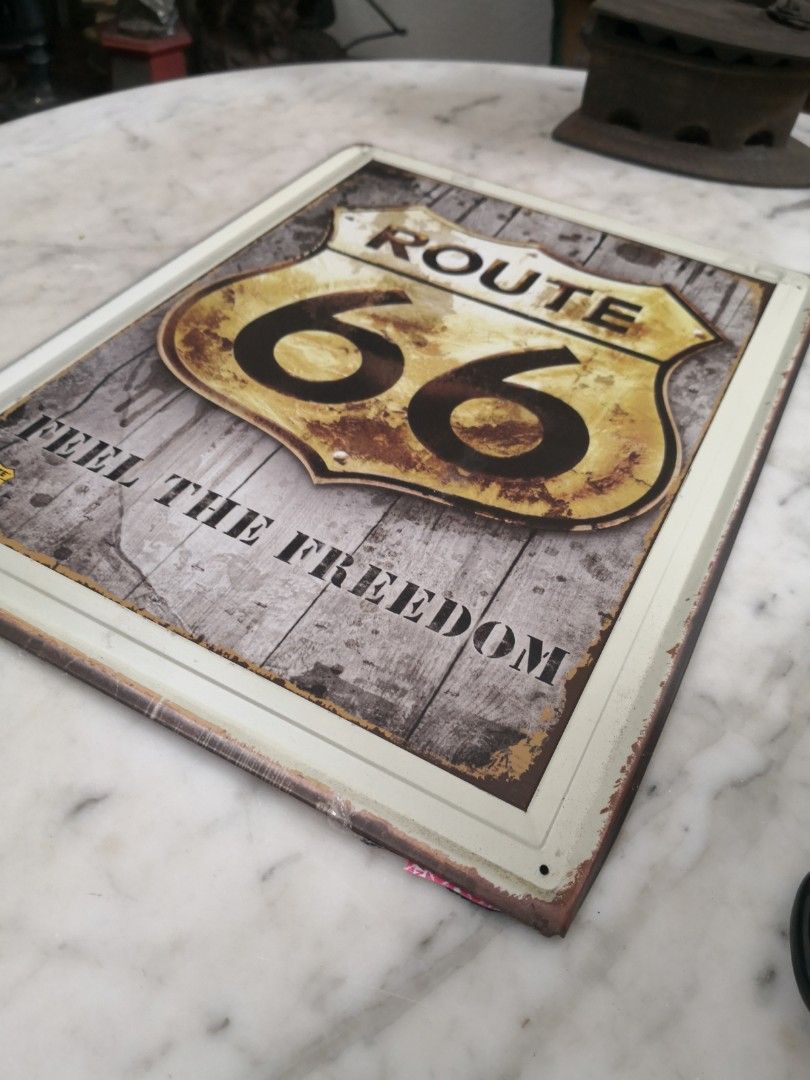 Route 66 Metal Signage, Hobbies & Toys, Collectibles & Memorabilia ...