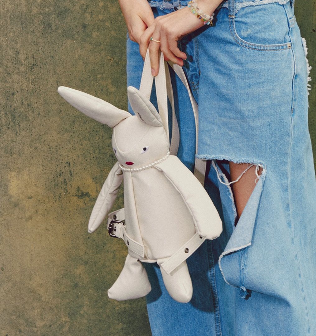 SAMOH ONDOH* Tokiyom Backpack Nappa Ivory | Korean Brand (Completely ...