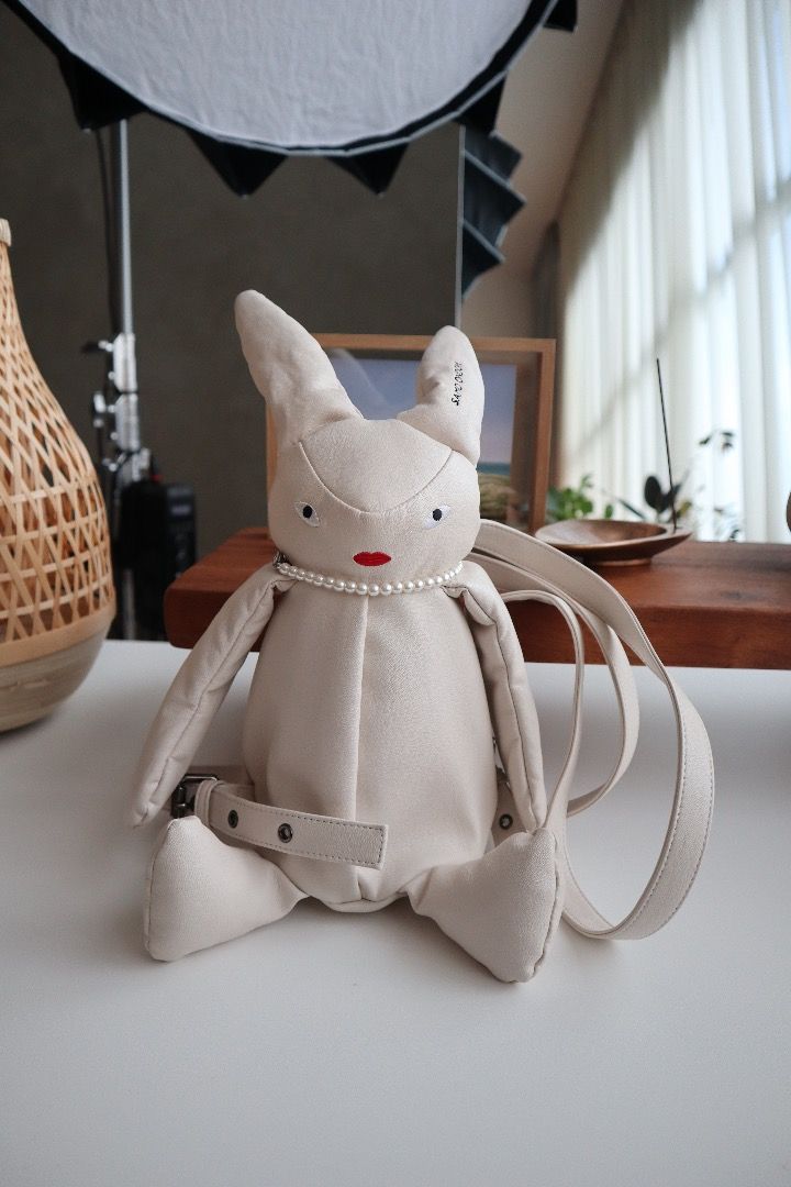 SAMOH ONDOH* Tokiyom Backpack Nappa Ivory | Korean Brand (Completely ...