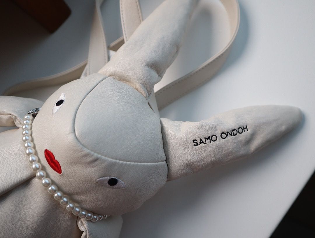 SAMOH ONDOH* Tokiyom Backpack Nappa Ivory | Korean Brand (Completely ...