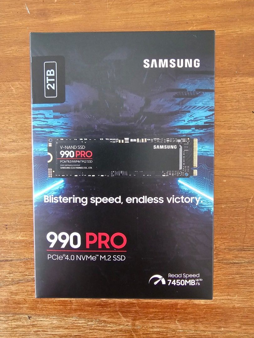 Samsung 990 PRO 2TB PCIE 4.0 NVME SSD, Computers & Tech, Parts ...