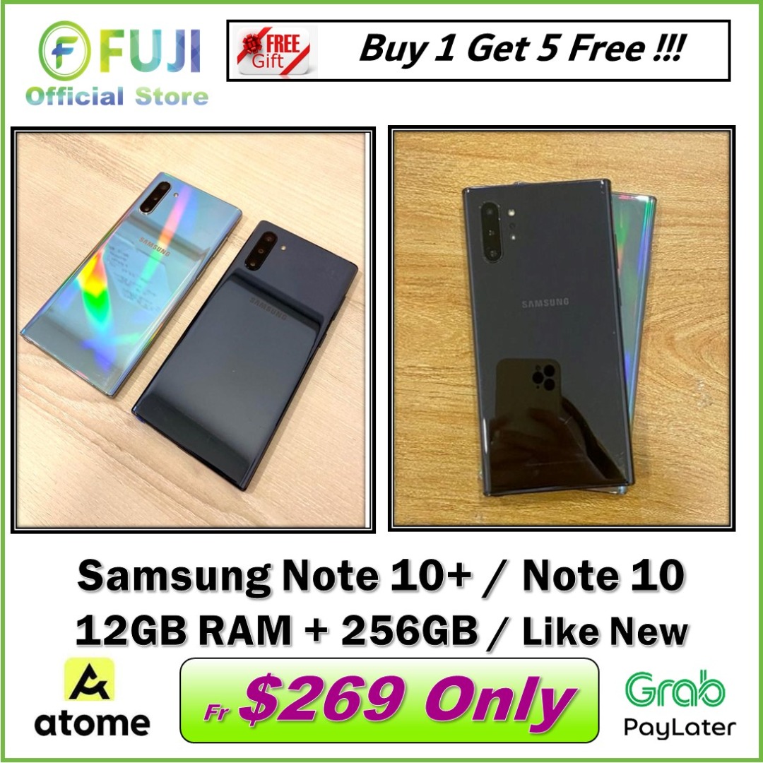 Samsung Note 10+ / Note 10 - Original Set - 256GB - 12GB RAM - Fast ...