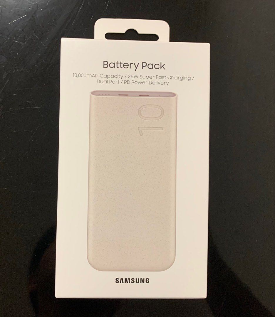 Samsung power bank battery pack 10000mAh 25w super fast charging, 手提電話 ...