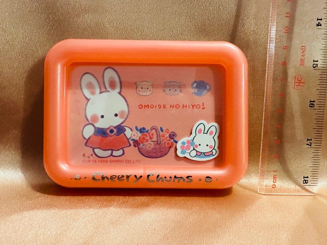 Sanrio 絕版罕有 1989(34年前) Cheery Chums 相架CheeryChums Cherry Chums, 興趣及遊戲 ...