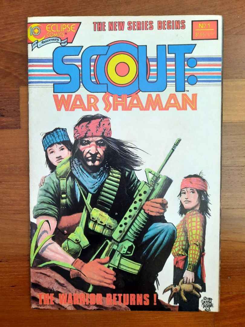 Scout : War Shaman #1 & 2 (1988), Hobbies & Toys, Books & Magazines ...