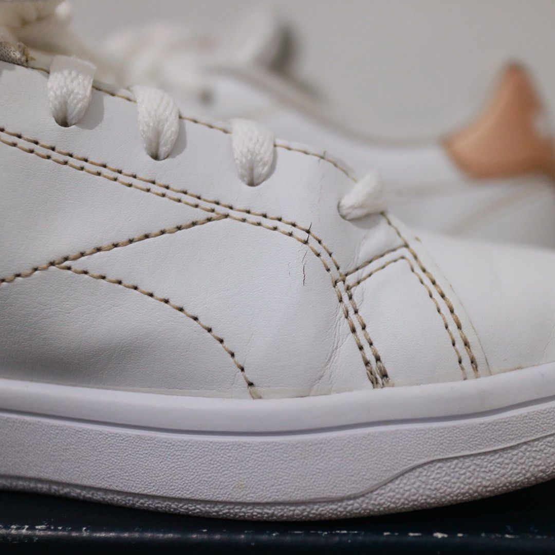 Sepatu putih Reebok Royal Complete CLN preloved original, Fesyen Wanita ...