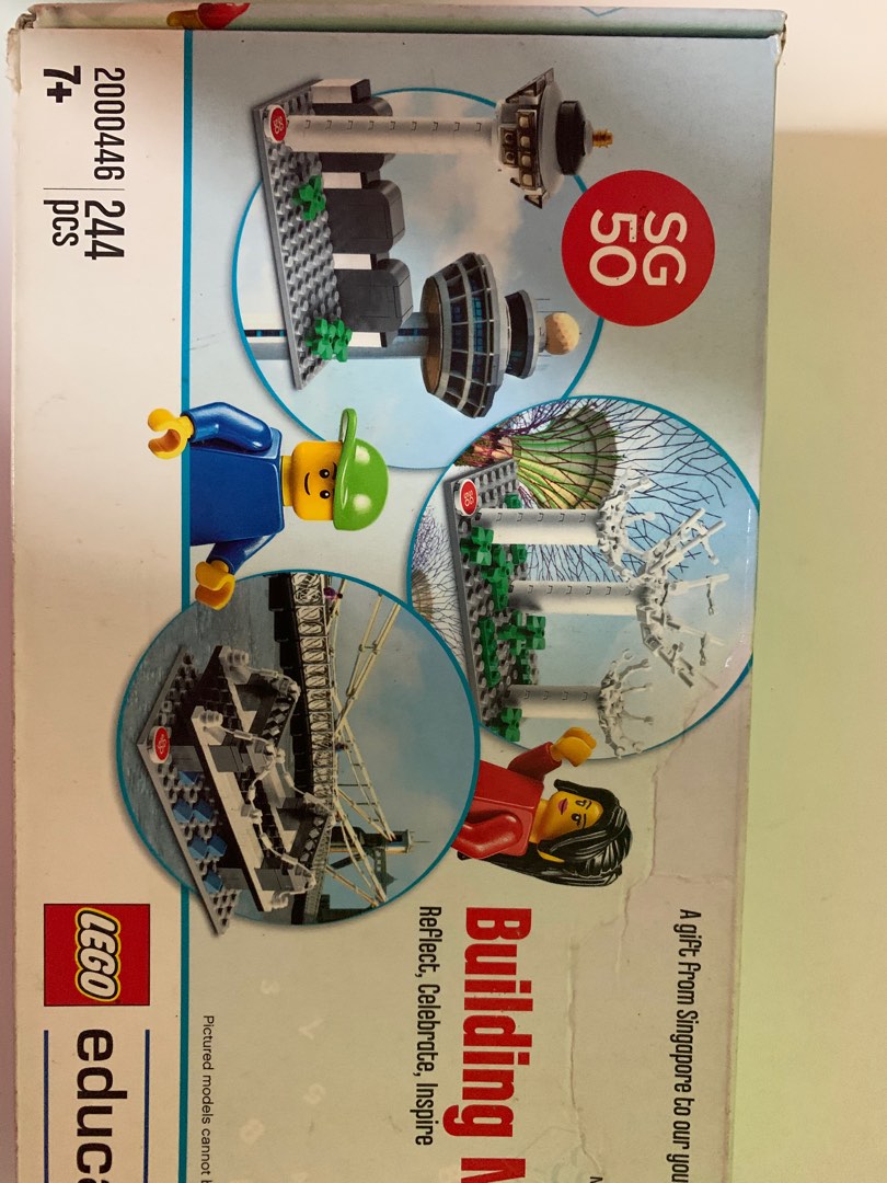 SG50 Lego Building my SG x2 box, Hobbies & Toys, Toys & Games on Carousell