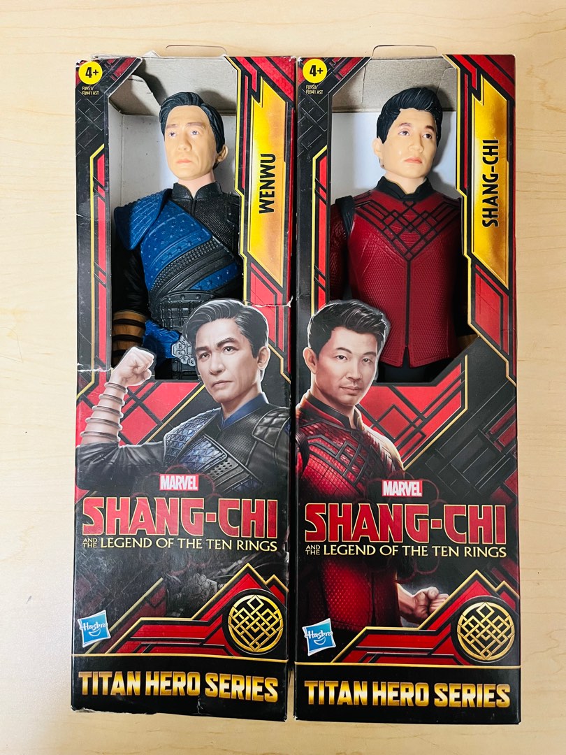 Shang Chi Titan Hero Series - Shang Chi and Wen Wu, Hobbies & Toys ...