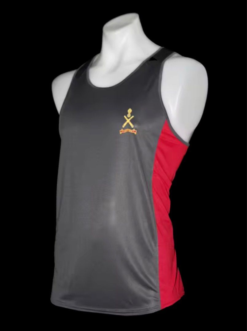 Singlet, Army Artillery, Men's Fashion, Activewear on Carousell