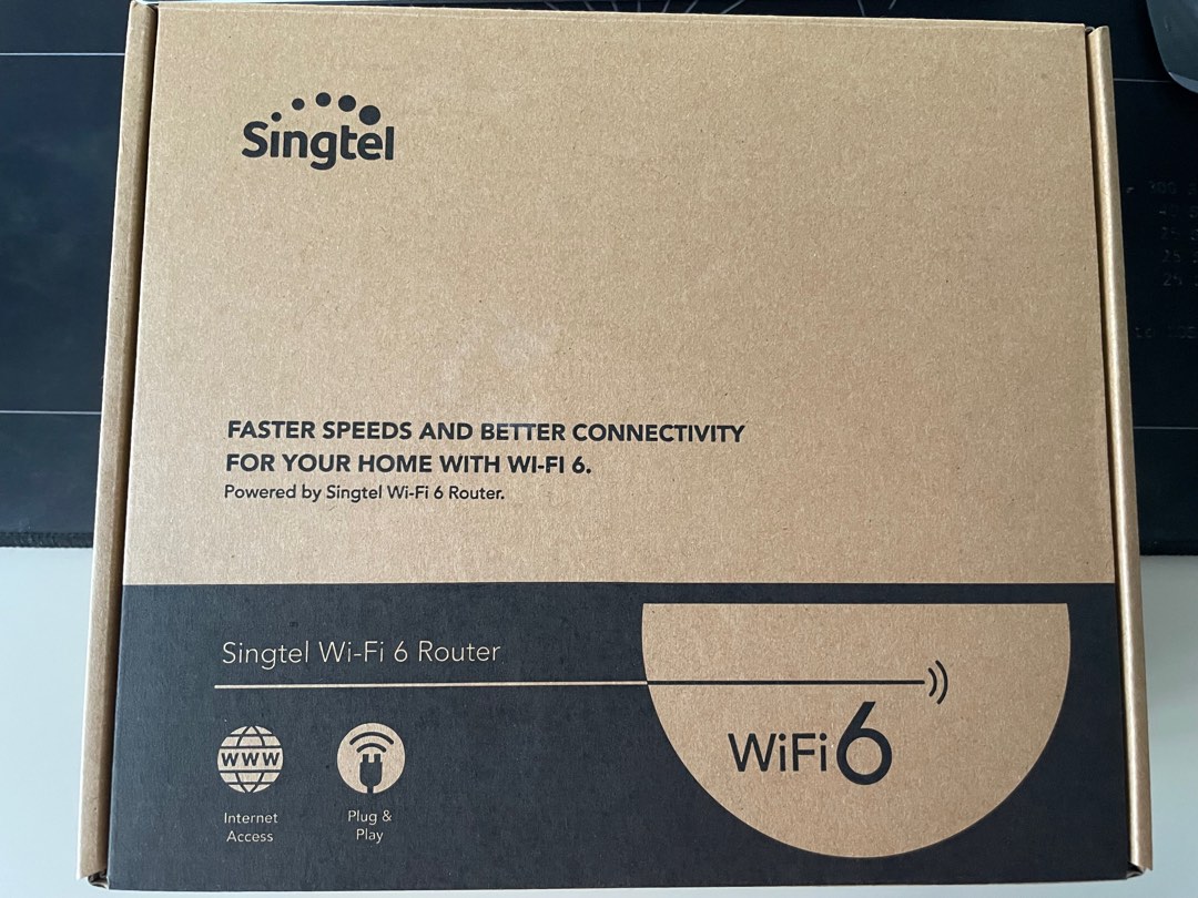 Singtel WiFi 6 Router, Computers & Tech, Parts & Accessories ...