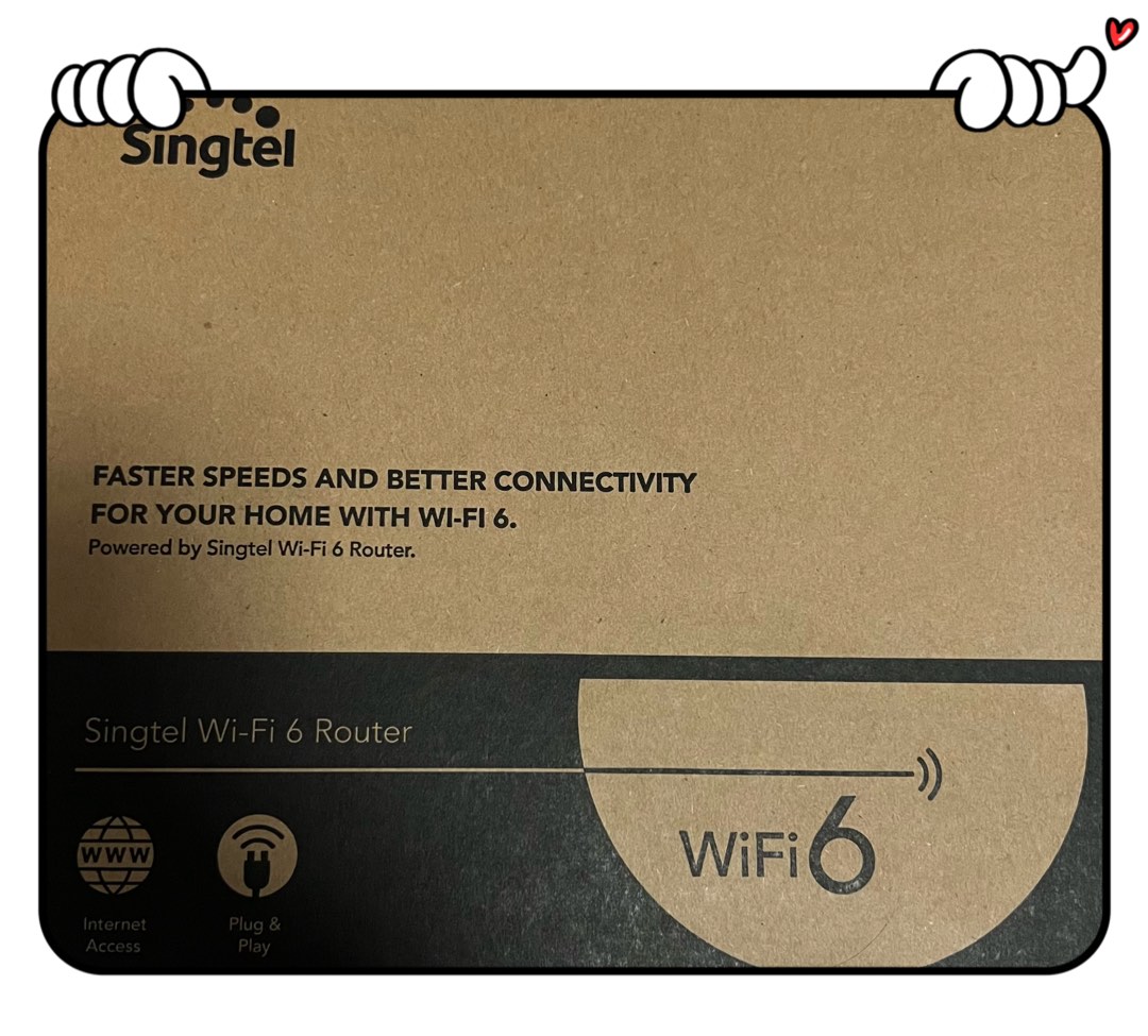 Singtel wifi 6 router RT5703W, Computers & Tech, Parts & Accessories ...
