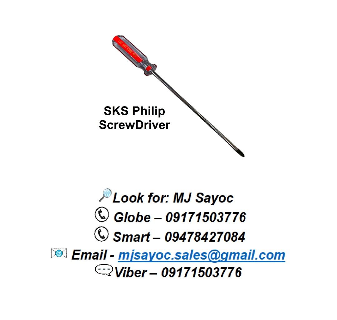 SKS Philip ScrewDriver, Commercial & Industrial, Construction Tools ...
