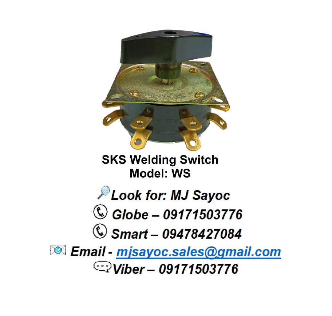 SKS Welding Switch Model: WS, Commercial & Industrial, Construction ...