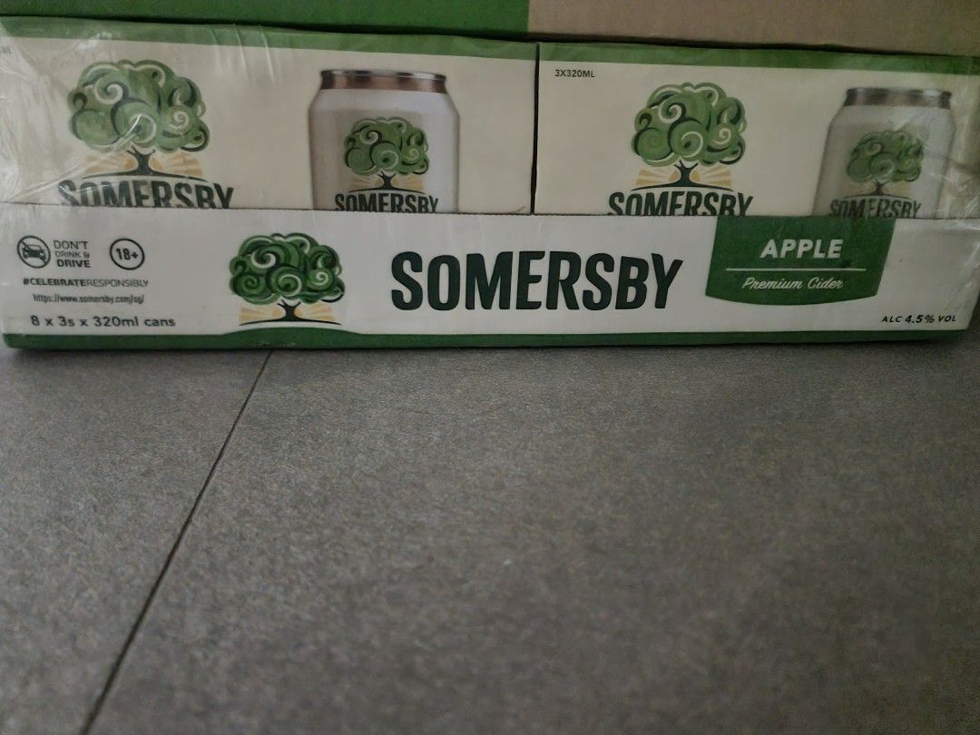 Somersby Apple Cider in carton, Food & Drinks, Beverages on Carousell