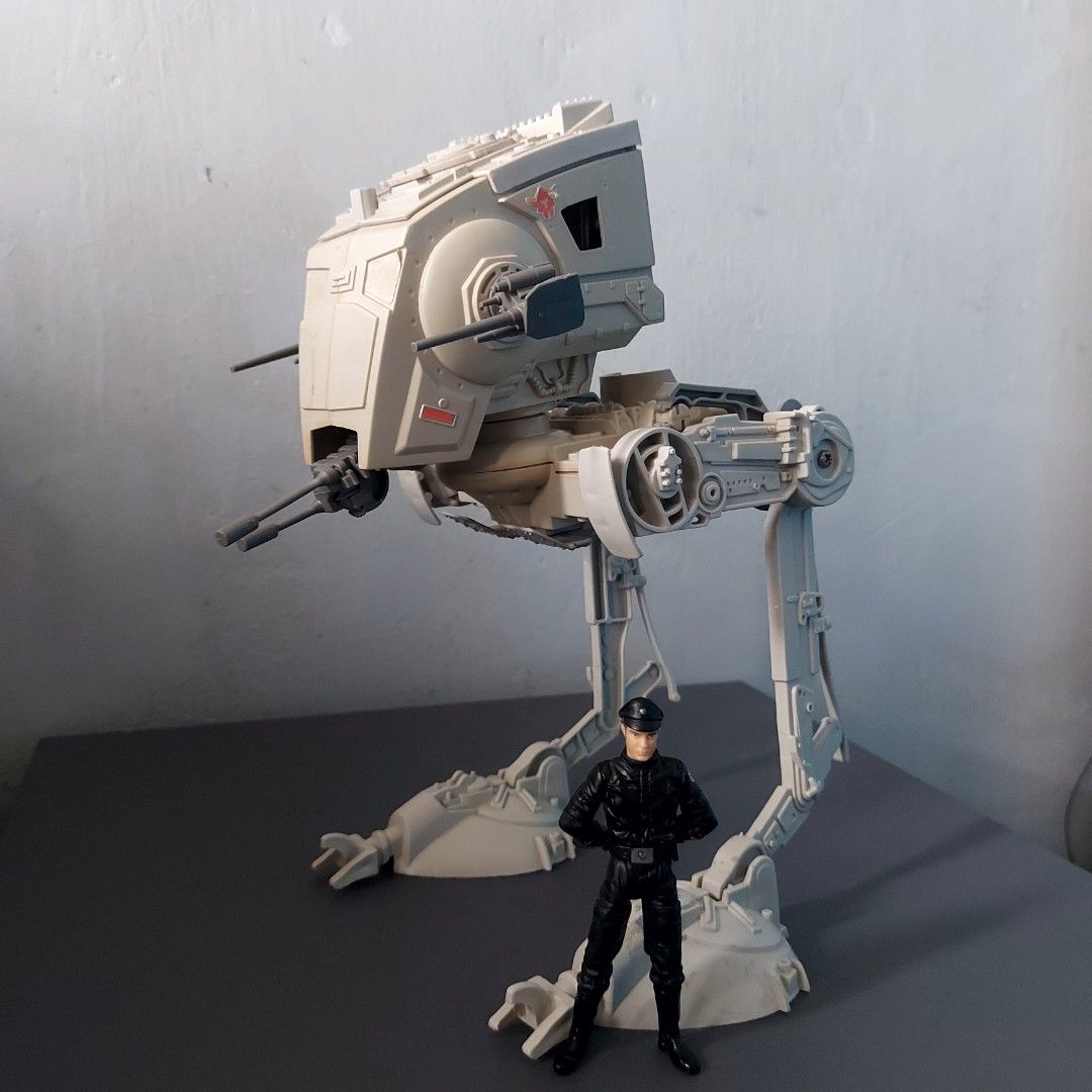 Star Wars 3.75 Kenner 1982 AT-ST Scout Walker Vintage Vehicle Starwars ...