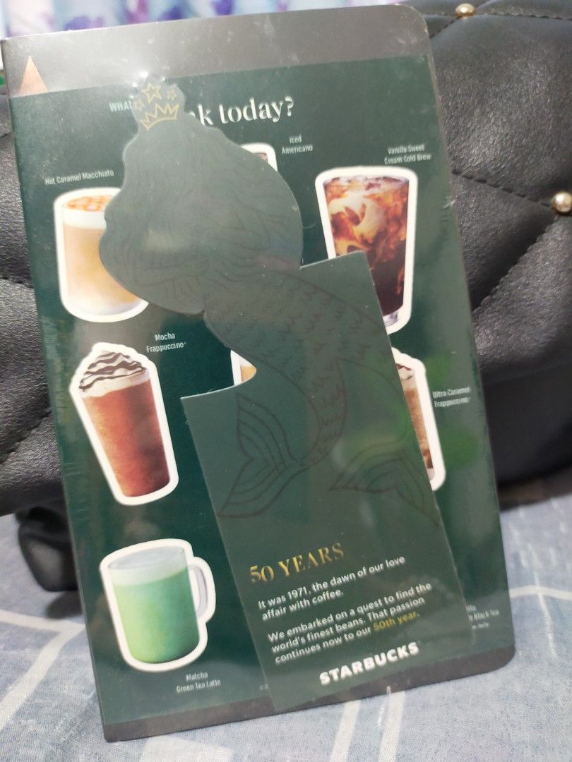 Starbucks Reserved Notebook with Bookmark, Hobbies & Toys, Stationary ...