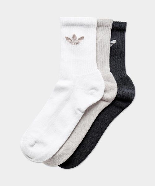 Stokin adidas mid cut ORIGINAL, Men's Fashion, Watches & Accessories ...