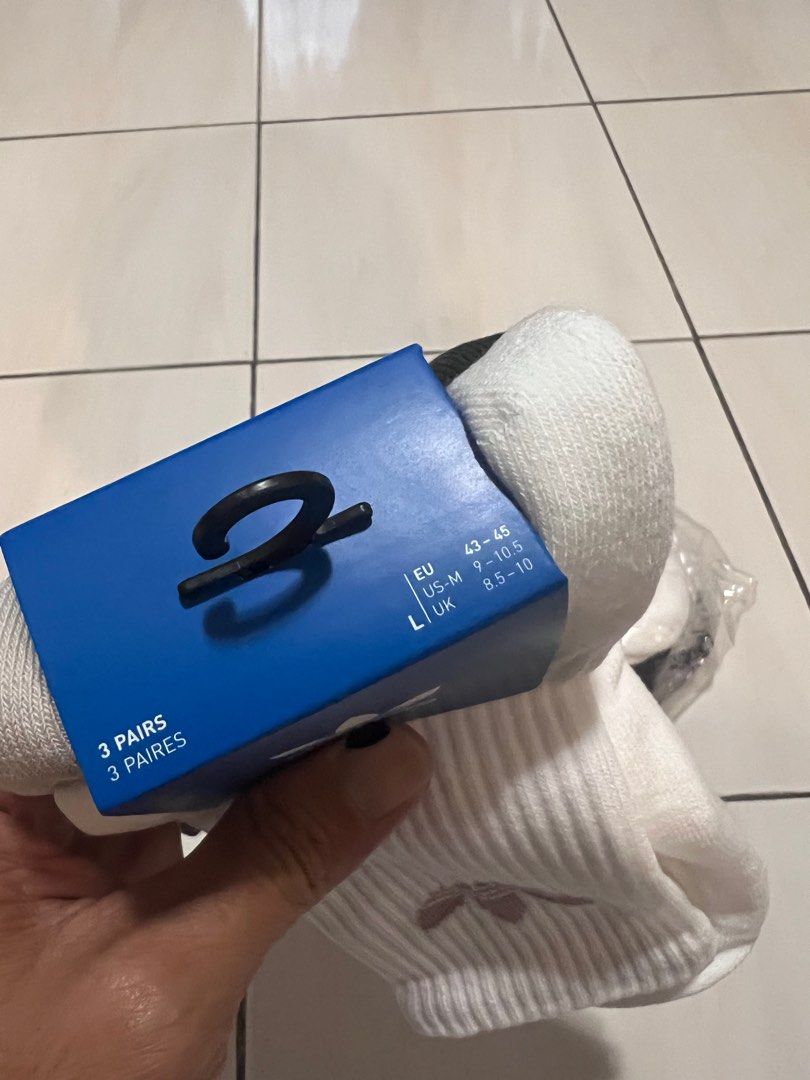 Stokin adidas mid cut ORIGINAL, Men's Fashion, Watches & Accessories ...