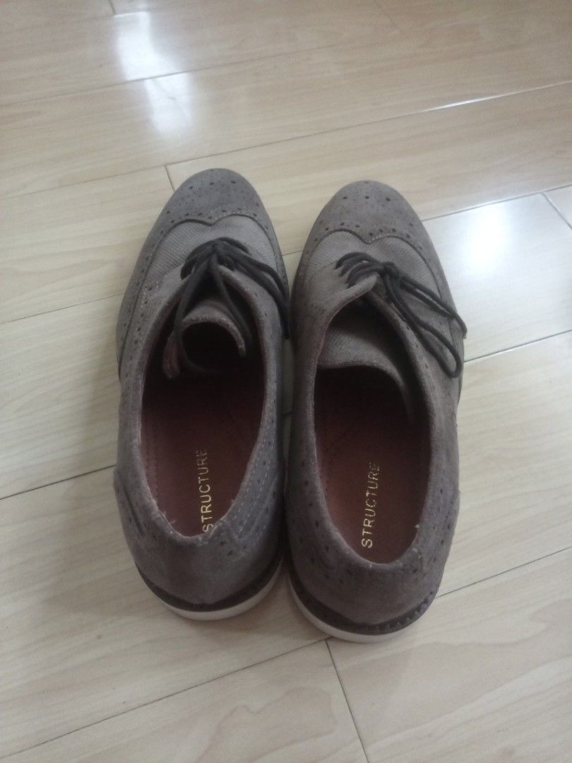 Structure shoes for men brown on Carousell
