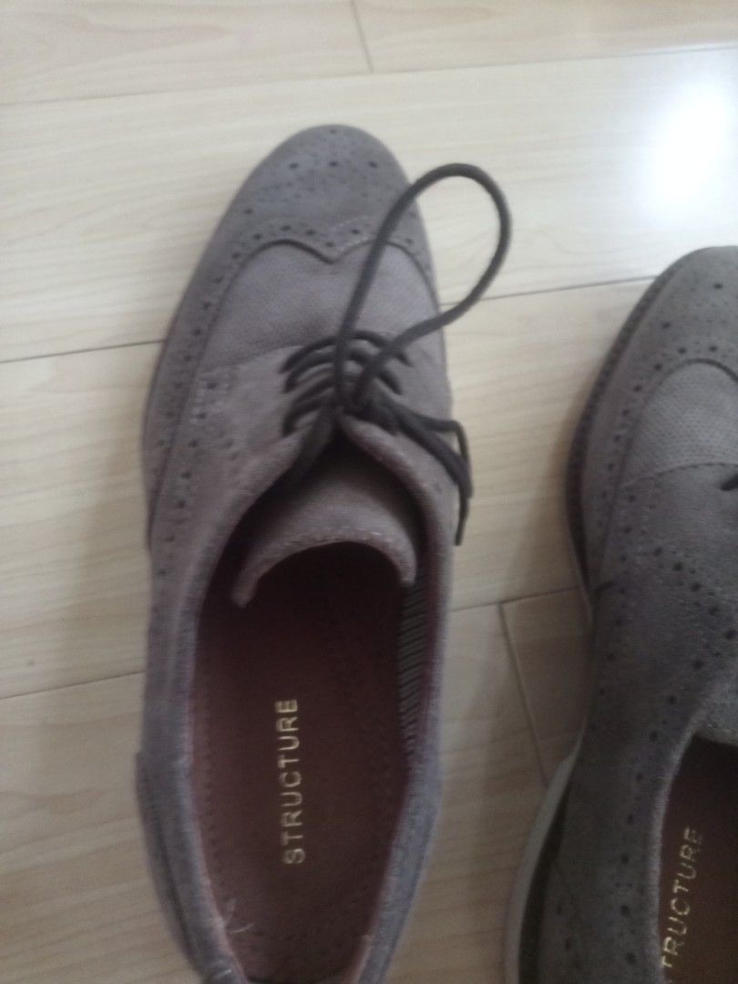 Structure shoes for men brown on Carousell