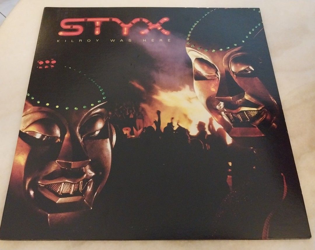 Styx/Kilroy Was Here LP, Hobbies & Toys, Music & Media, Vinyls on Carousell
