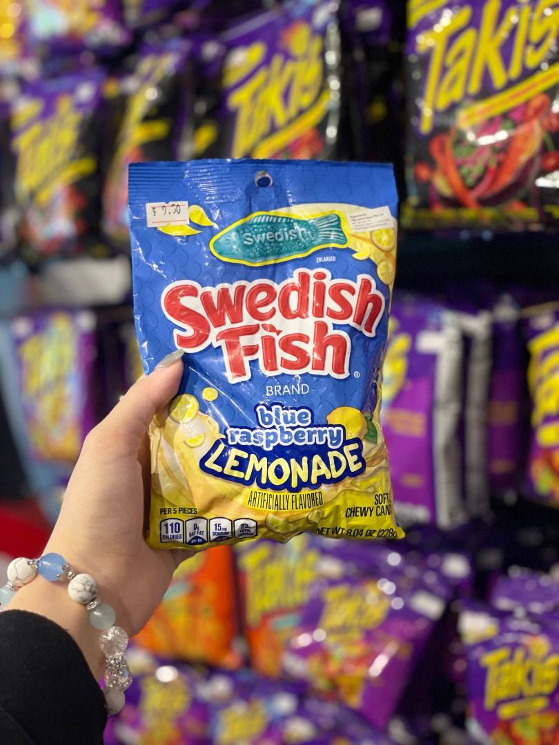 Swedish Fish: Blue Raspberry Lemonade | The SGFR Store Top Picks, Food ...