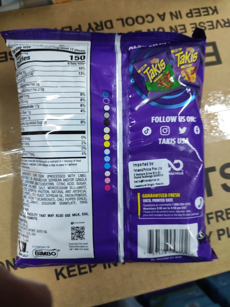 Takis blue heat. Fegu, and other flavors in bulk . , Food & Drinks ...