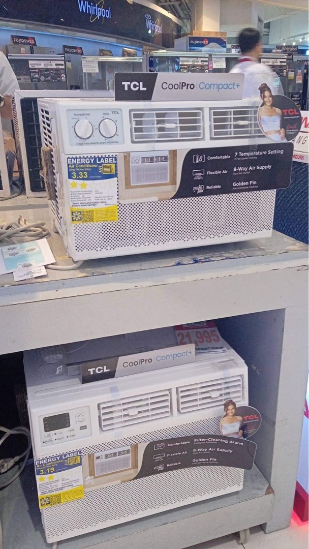 Tcl Window Type Aircon Tv Home Appliances Air Conditioning And Heating On Carousell